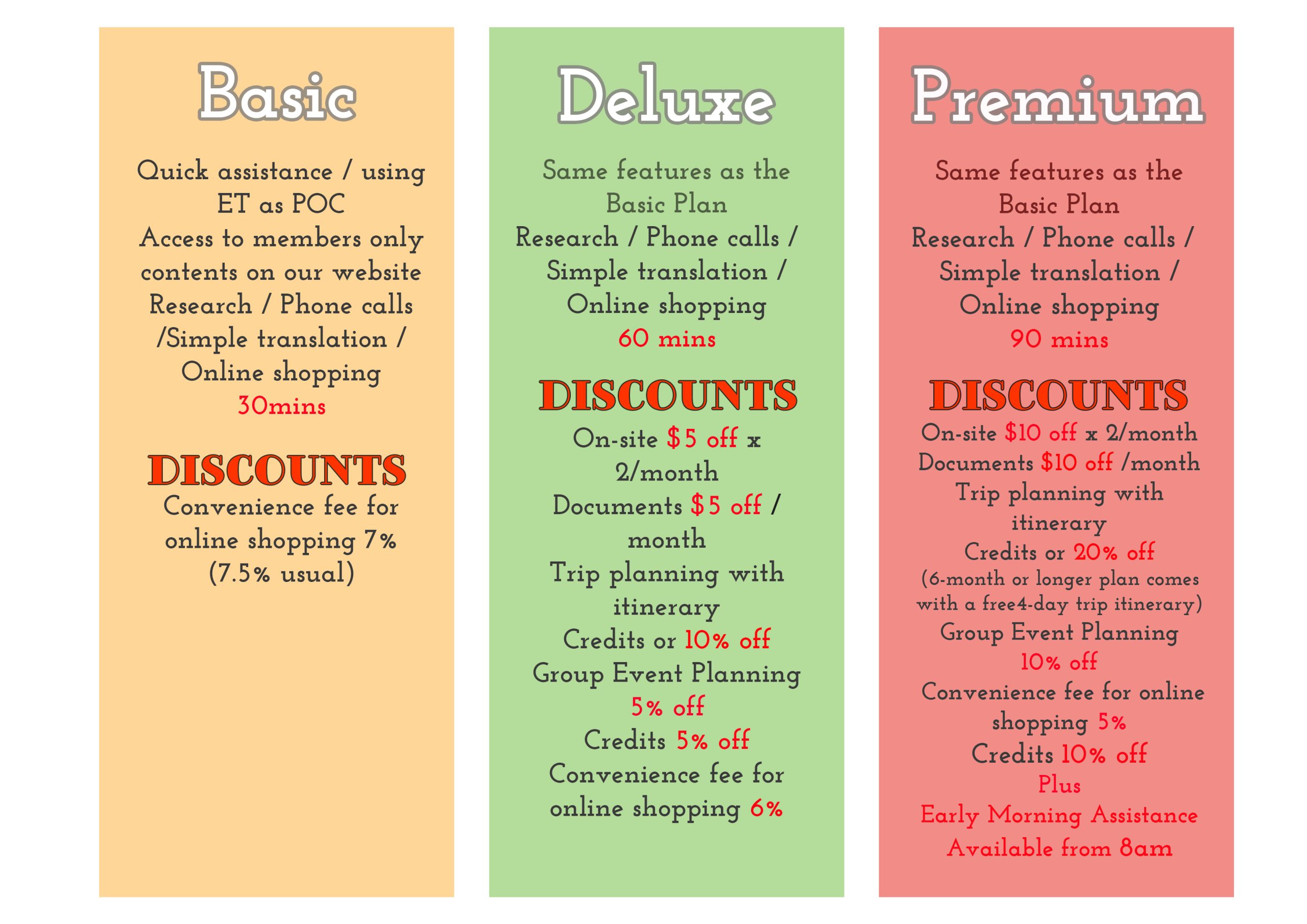 Monthly Subscription Service – Explore Translation